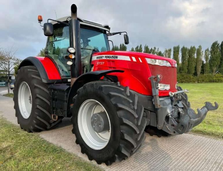 Характеристики Massey Ferguson 8737 трактор: двигатель, вес, габариты ...