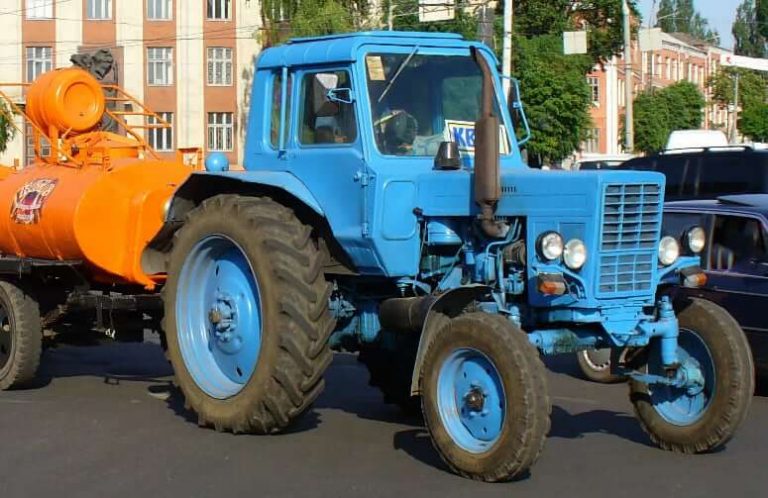 Характеристики МТЗ 80 трактор "Беларусь" (1974): двигатель, вес ...