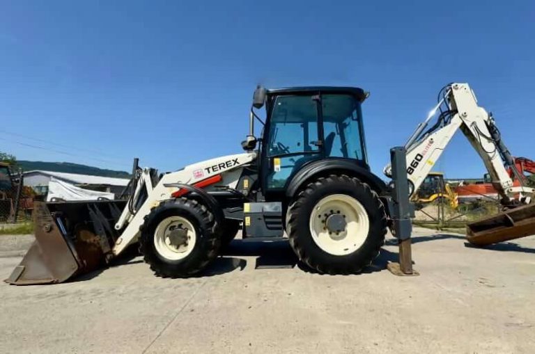 Характеристики Terex 860 Elite экскаватор-погрузчик: двигатель, вес ...